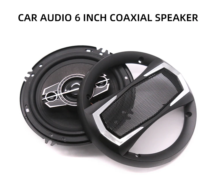K-1695S 4 Ohm 91db 4-Way Car Speakers System - 6 Inch Coaxial