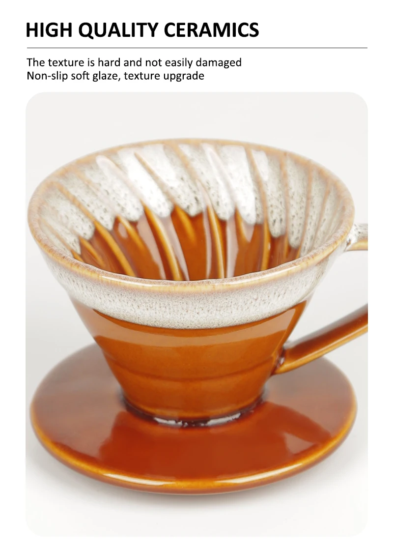 Ecocoffee New Style Reusable Single Ceramic Cup Coffee Filter For ...