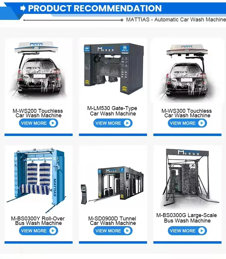 New Large Quick Cleaning Car Wash Machine Automatic Tunnel Touchless 2025