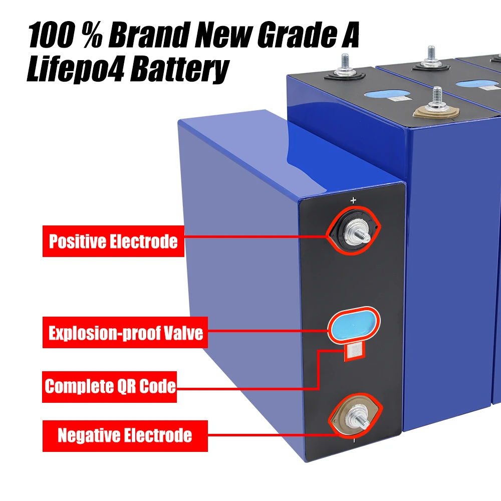 EVE 304ah Lifepo4 Battery Cell 3.2v Lf304 Prismatic Lithium Eu Us Stock ...