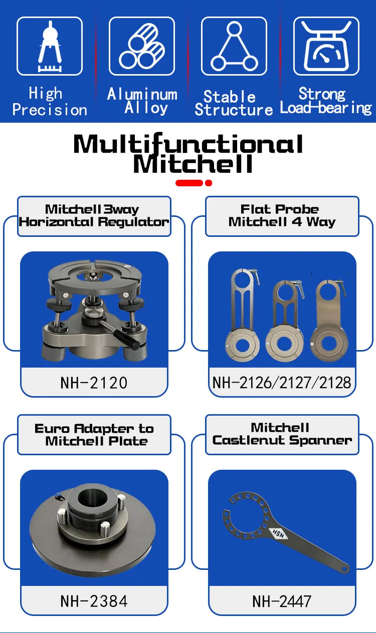Nsh Mitchell Castlenut Spanner Tripod Tools Camera Tools Movie Camera ...