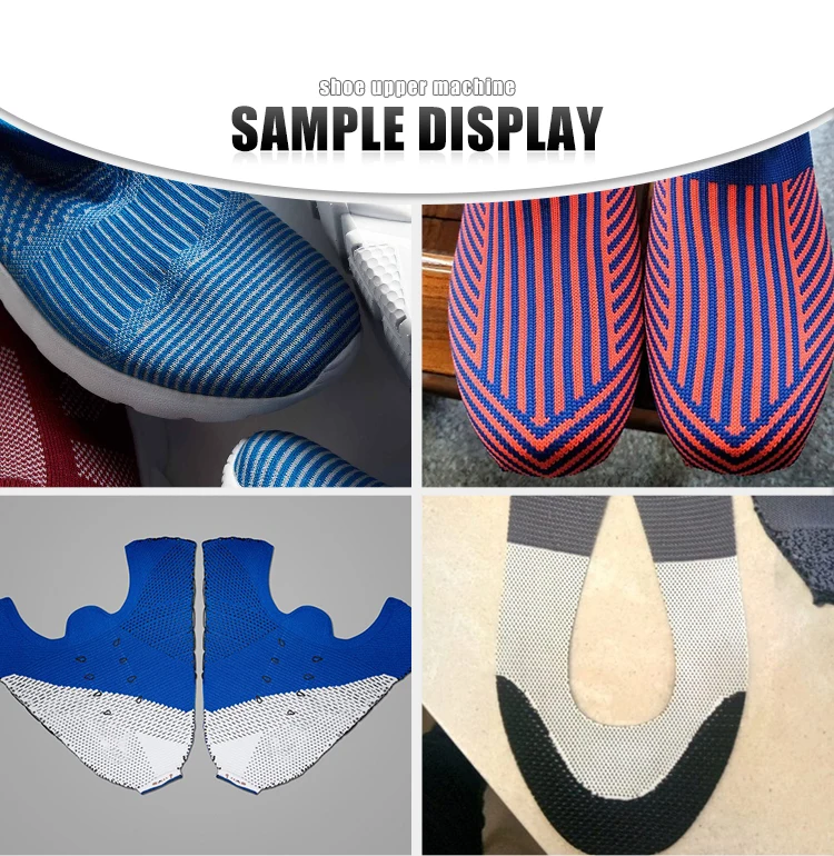 Smart 3D Sports Running Shoe Upper Flat Knitting Machine 52" 14G 16G ...