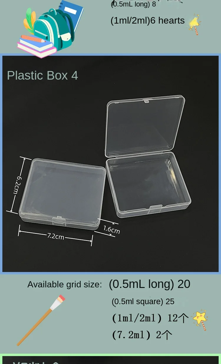 Watercolor Pigment Box,Empty Box,Bamboo Wood Walnut Wood Box,Color ...