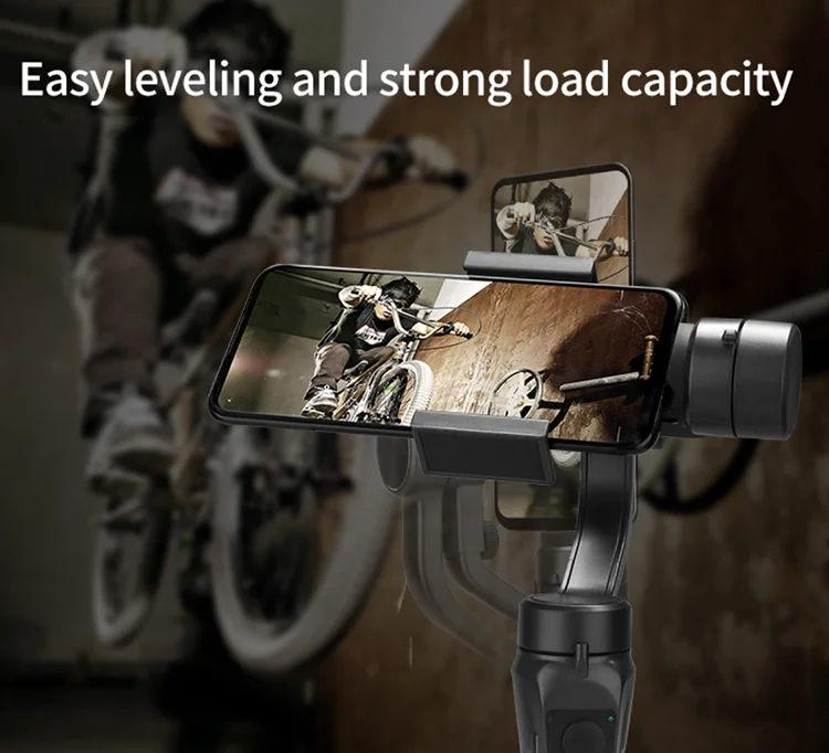 Mini Cell Phone Camera Stabilizer 3axis Handheld Smartphone Gimbal Apai ...