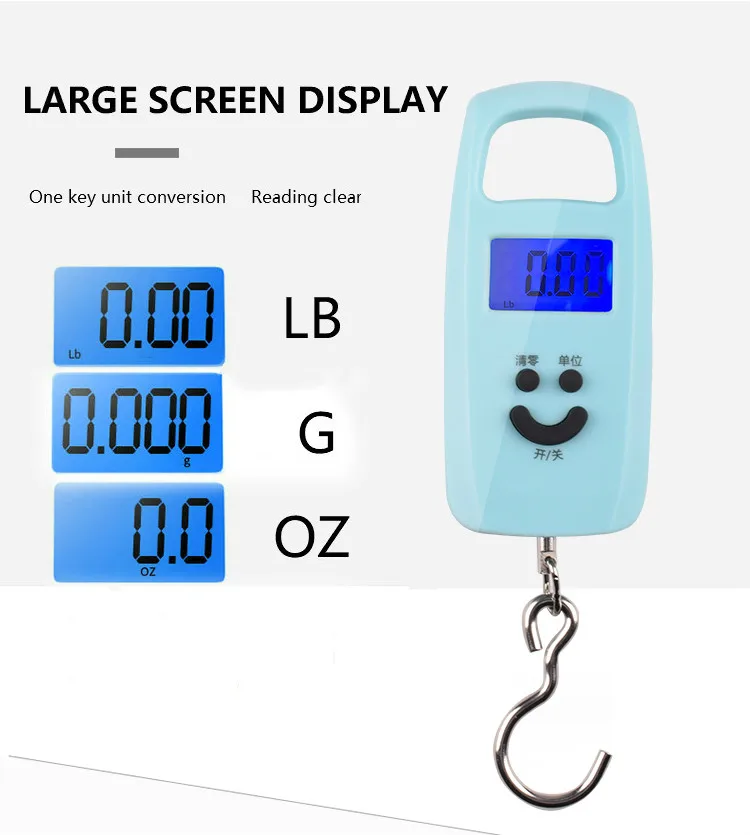 50kg Portable Mini Suitcase Weighing Scale Digital Luggage Scale - Buy ...