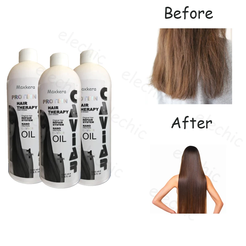 Caviar Protein Hair Therapy Maxkera Keratin Hair Straight Hair Care ...