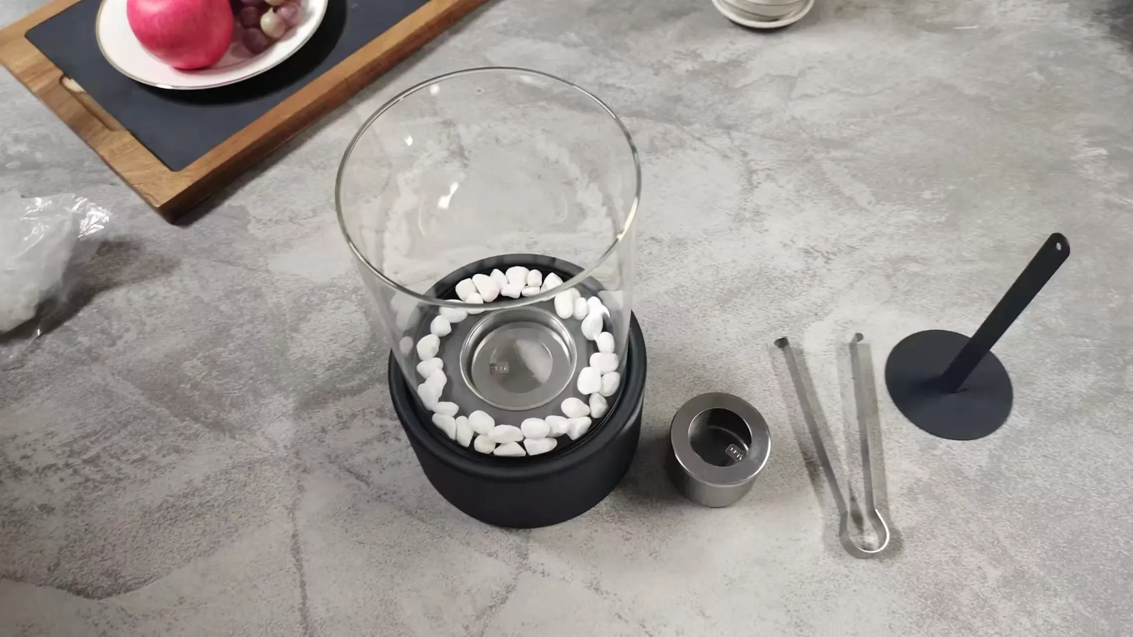 TT-15 Indoor Kamin Fire Place Desktop Outdoor Table Ethanol Fire ...