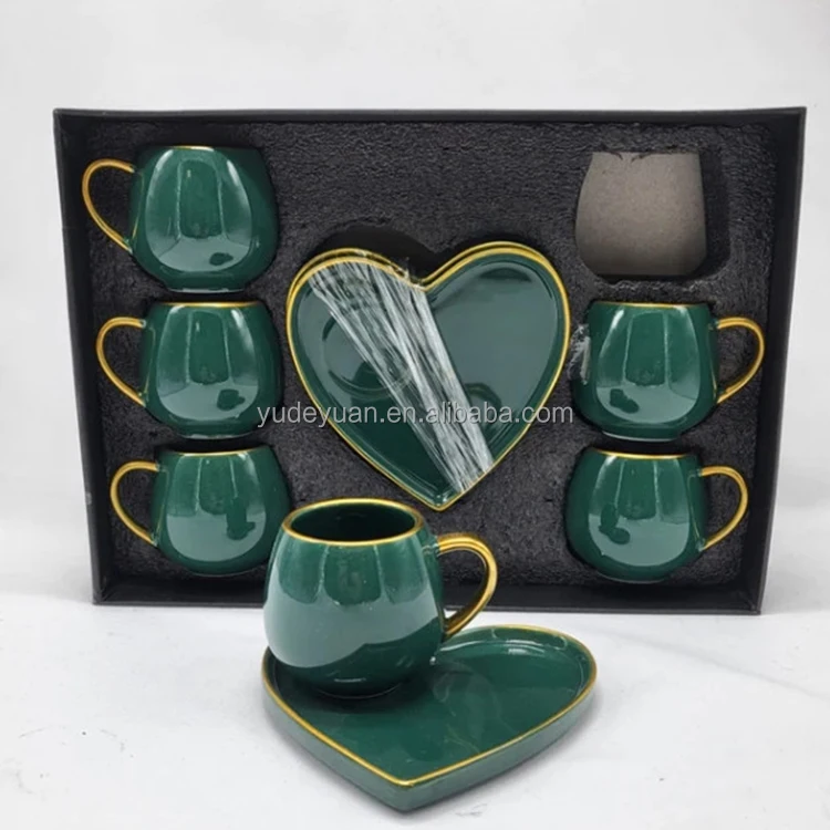 Wholesale Coffee Cups Porcelain Chinese Tea Set Saucer