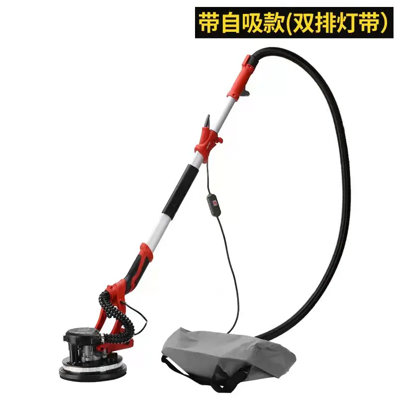 1200 W Portable Long Pole Self-priming Wall Sander Vacuum Drywall ...