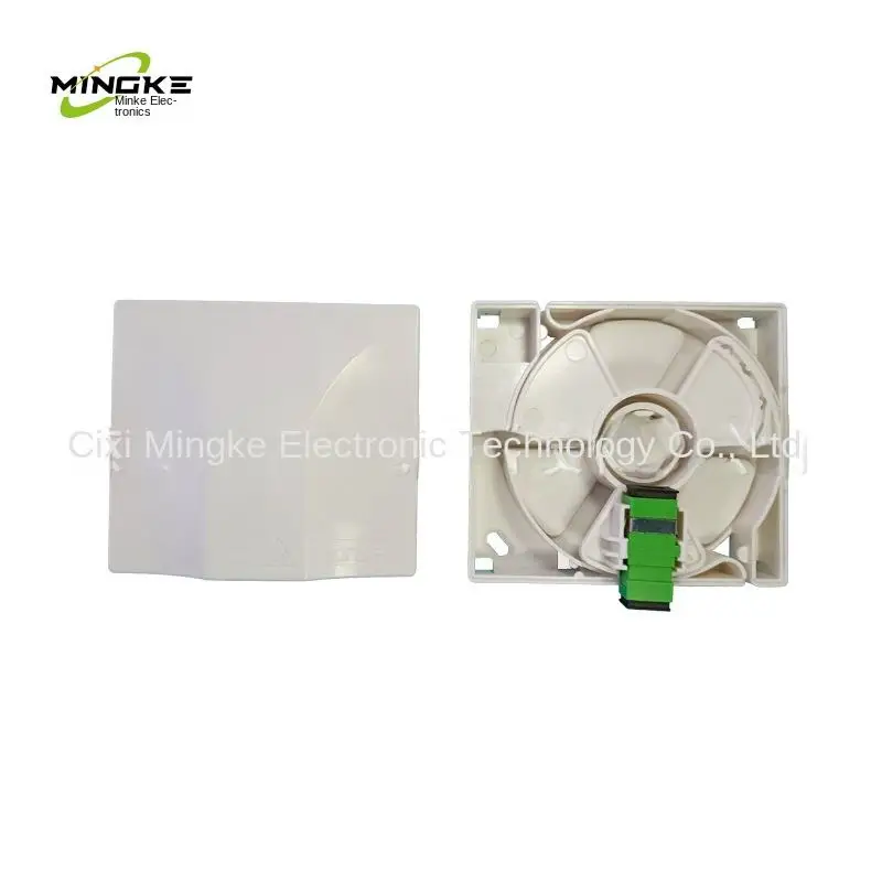 86 Type 2-Port Double-Port Optical Fiber Desktop Box Surface Mounted ...