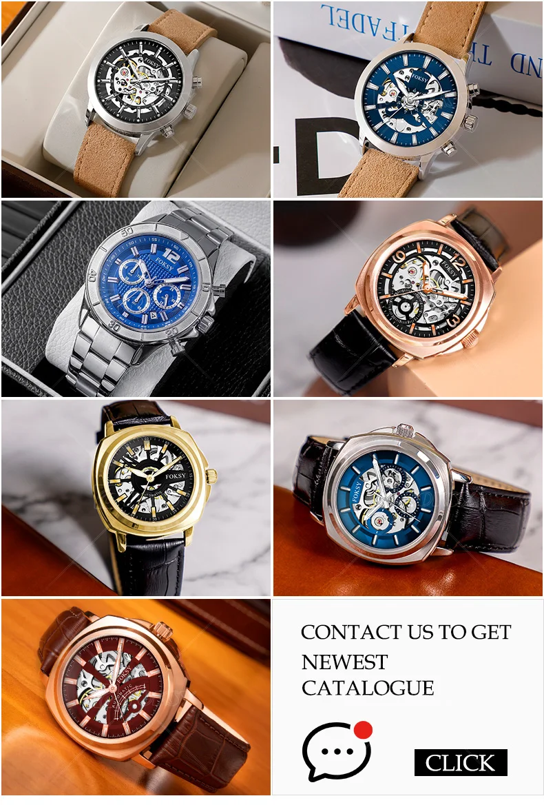 Custom Brand Stainless Steel Luxury Wrist Automatic Movement Mechanical ...