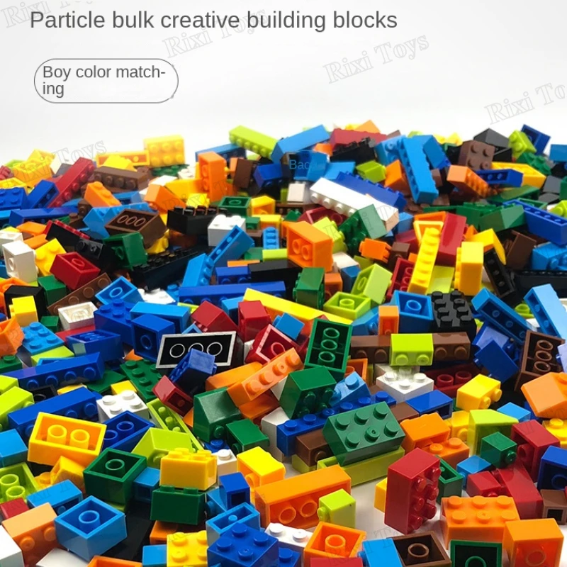 500-1000pcs DIY Creative Building Blocks - Educational Toys
