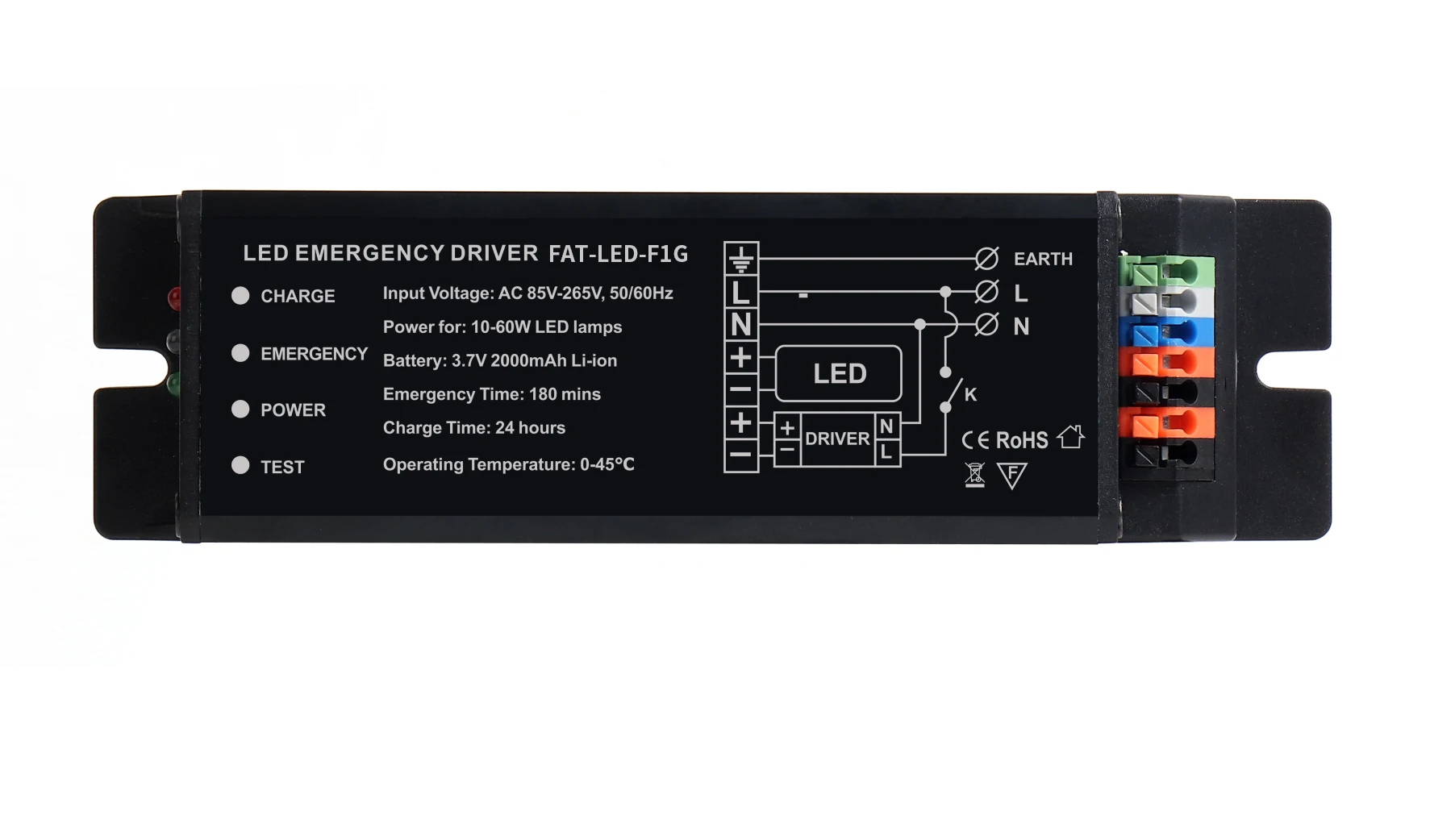 Aluminum Housing LED Emergency Conversion Kit for 20W-50W