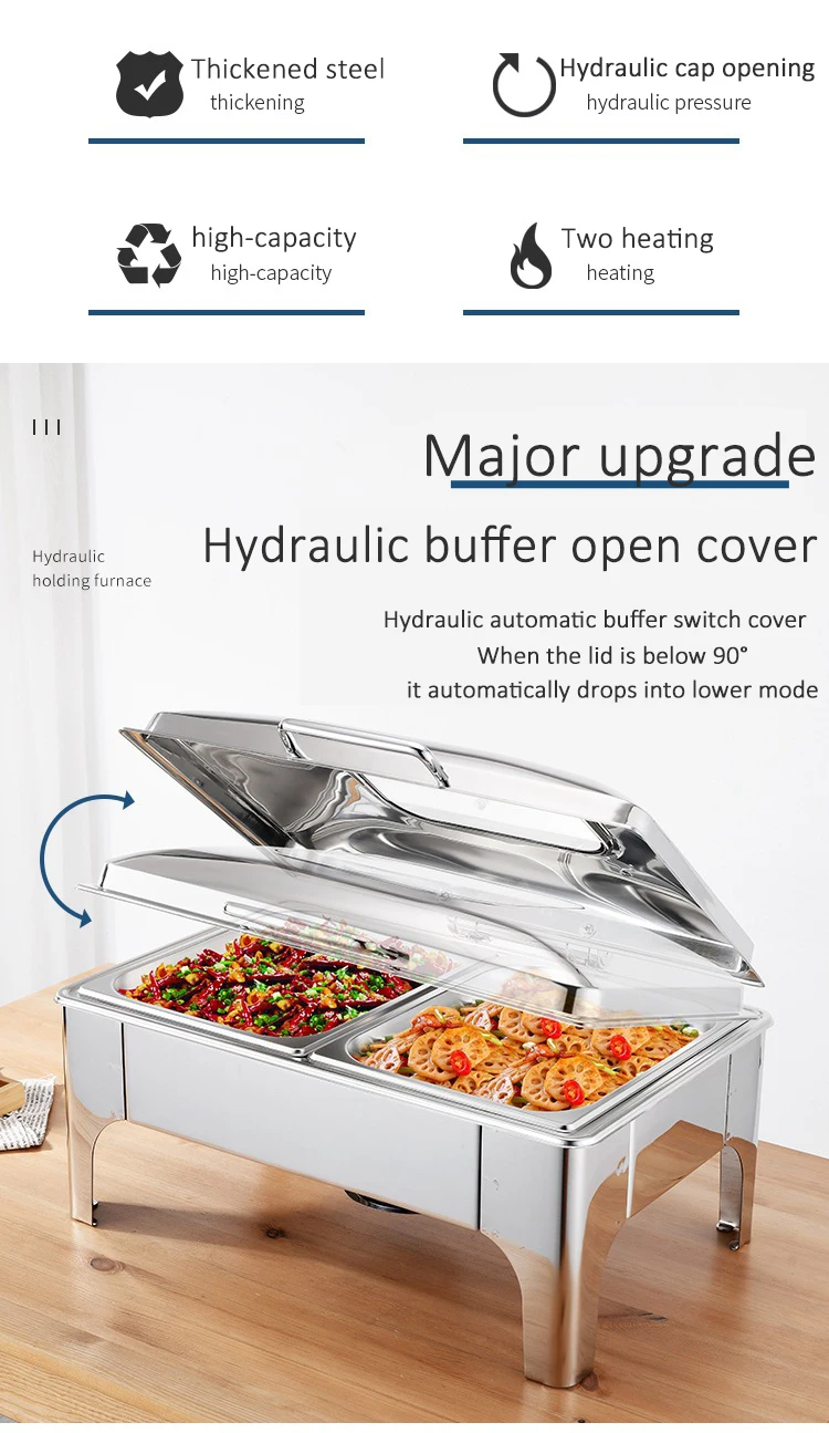 Large Capacity Multi-functional Buffet Stove Innovative Design ...