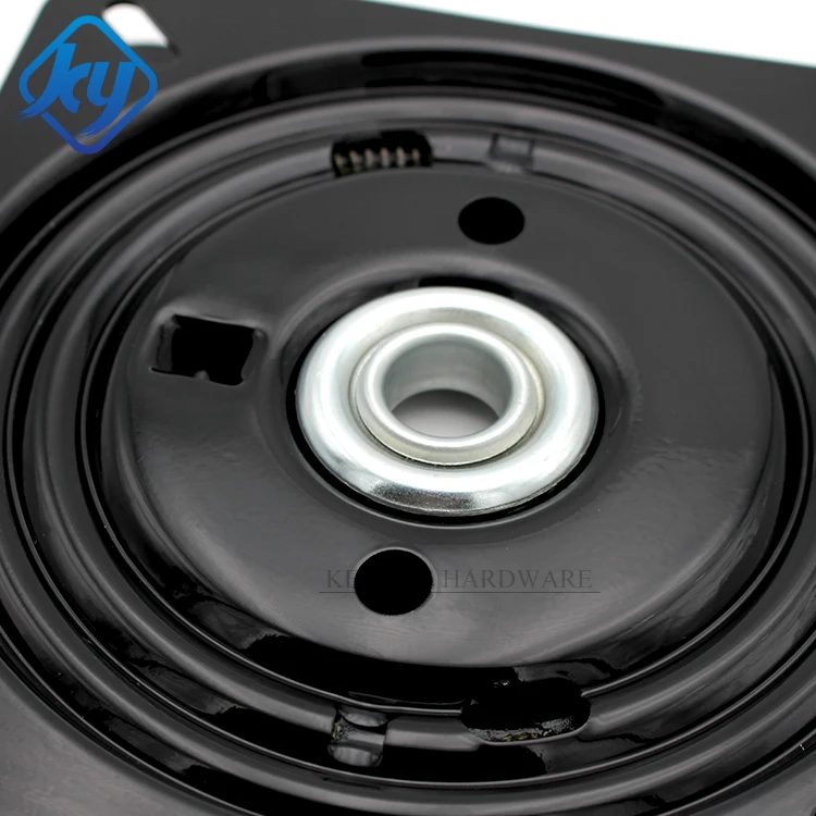 9 Inch Square Swivel Plate - Durable Memory Return Mechanism