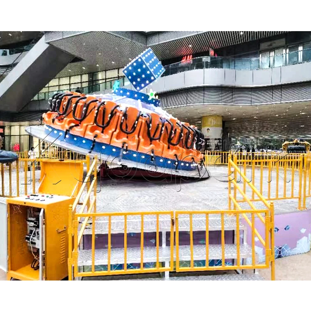 Outdoor Carnival Magic Turntable Amusement Kid's Park Reverse Time ...