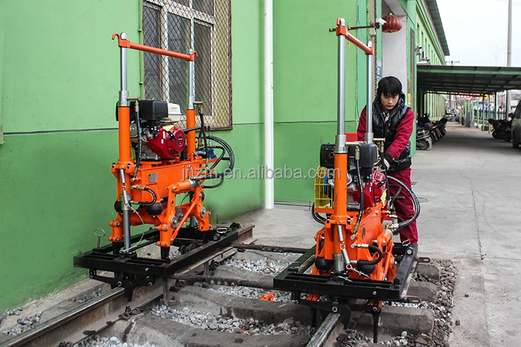 Railway Tamper Hydraulic Rail Tamping Machine Remote Control