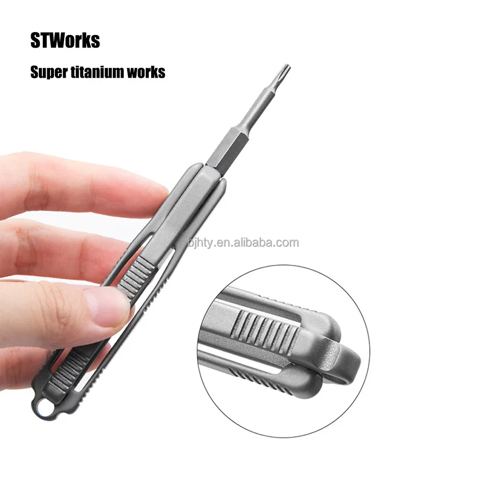 Custom Titanium Screw Handle Change Screwdriver Screwdriver Driver ...
