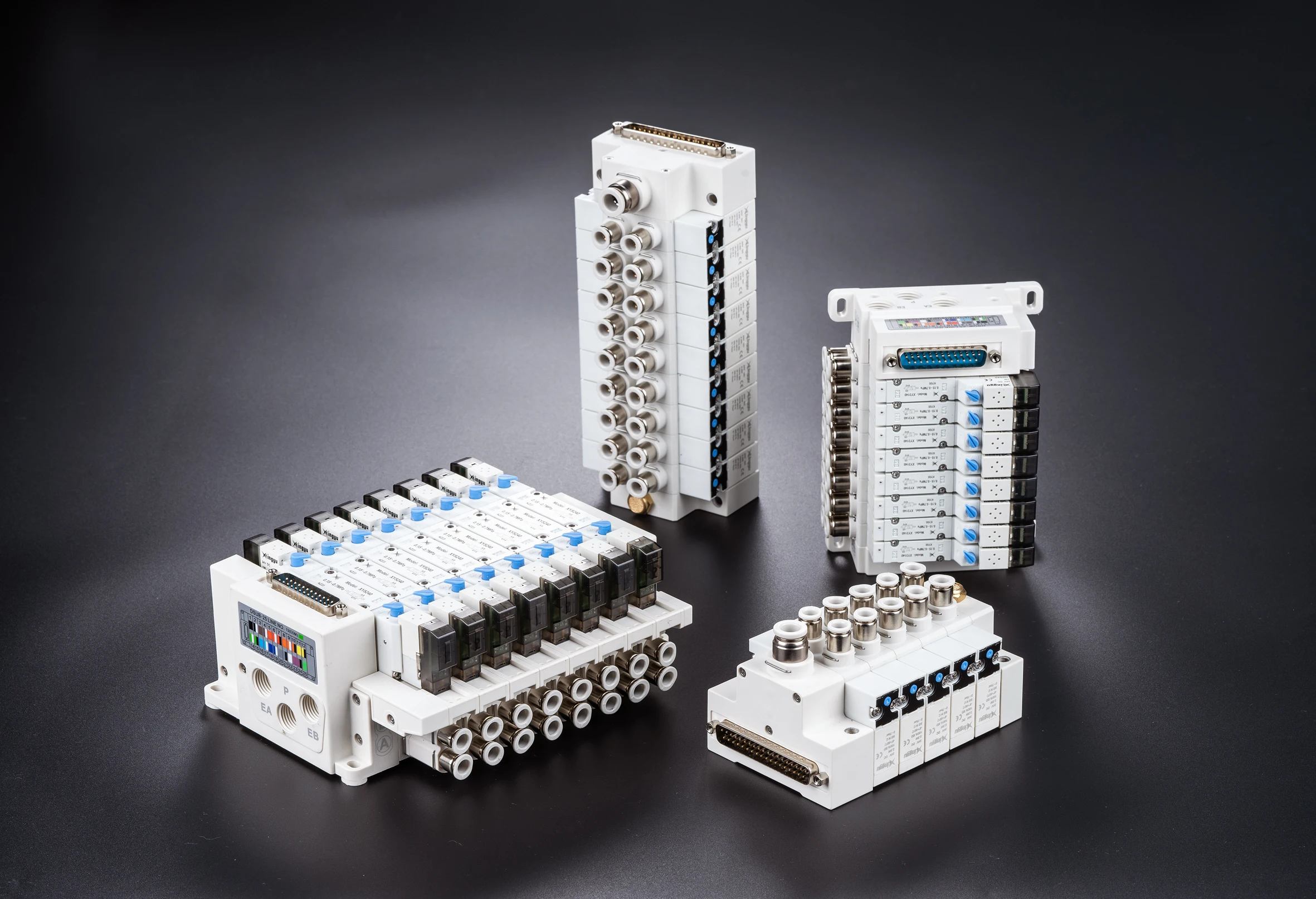 Solenoid Valve Manifold Control Valves Bus Interface Module 3/2 Way 5/2 ...