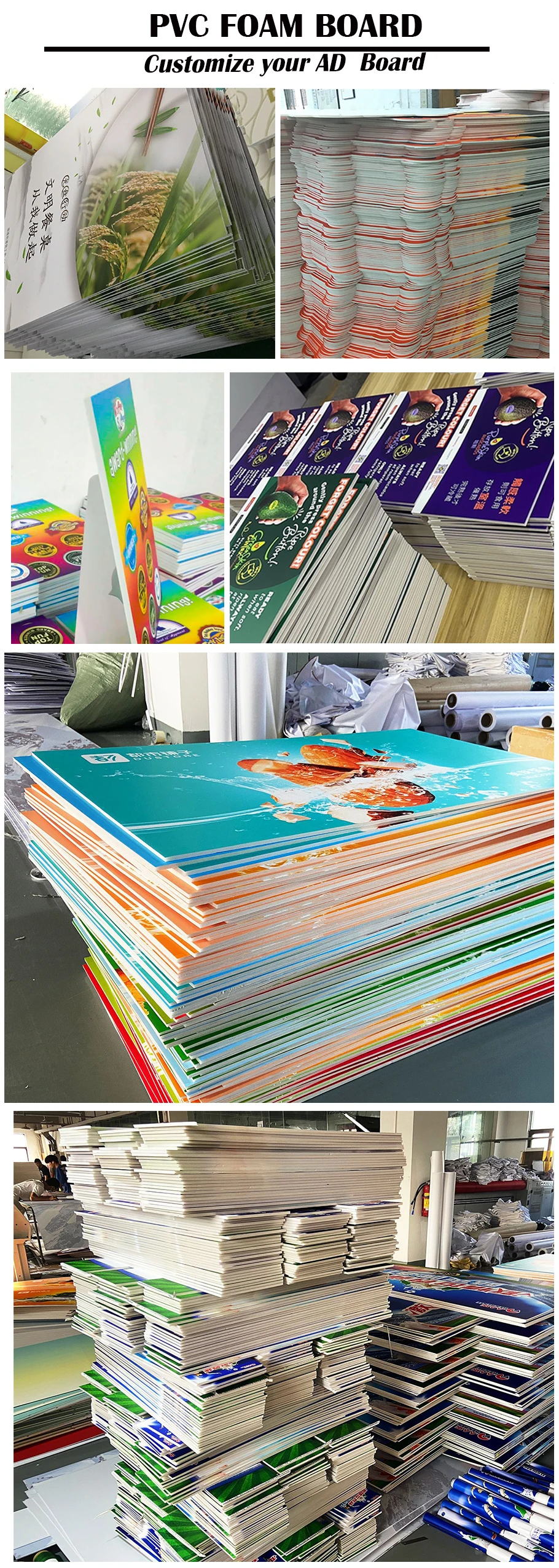 Waterproof 1-40Mm Pvc Foam Board Printing Customized Color Pvc Foam ...