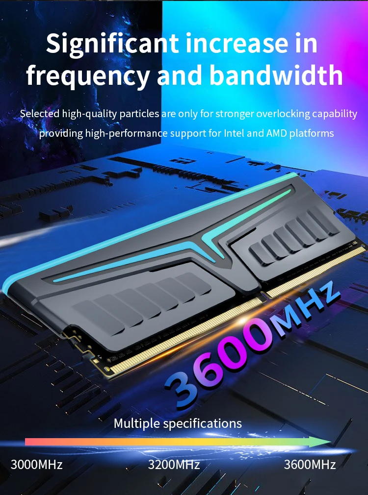 PUSKILL Factory Wholesale RGB DDR4 Memory - 2666mhz/3200mhz