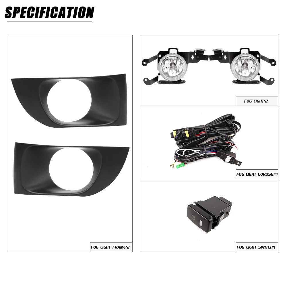 Toyota Probox Succeed Fog Light Lamp Kit - Aftermarket Replacement ...