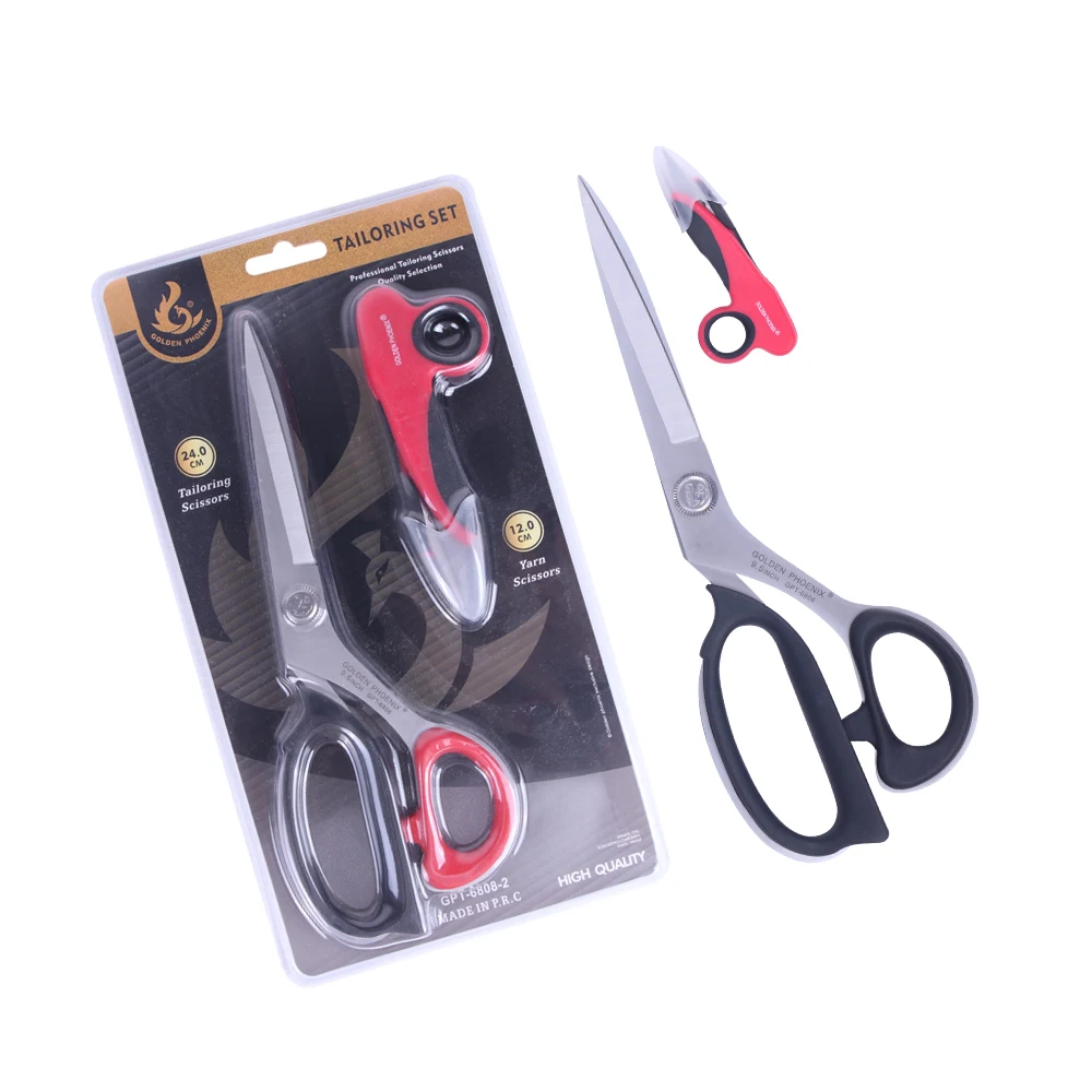 Phoenix 10" Tailor Scissors Cutting Shears Fabric Sewing Scissor Set ...