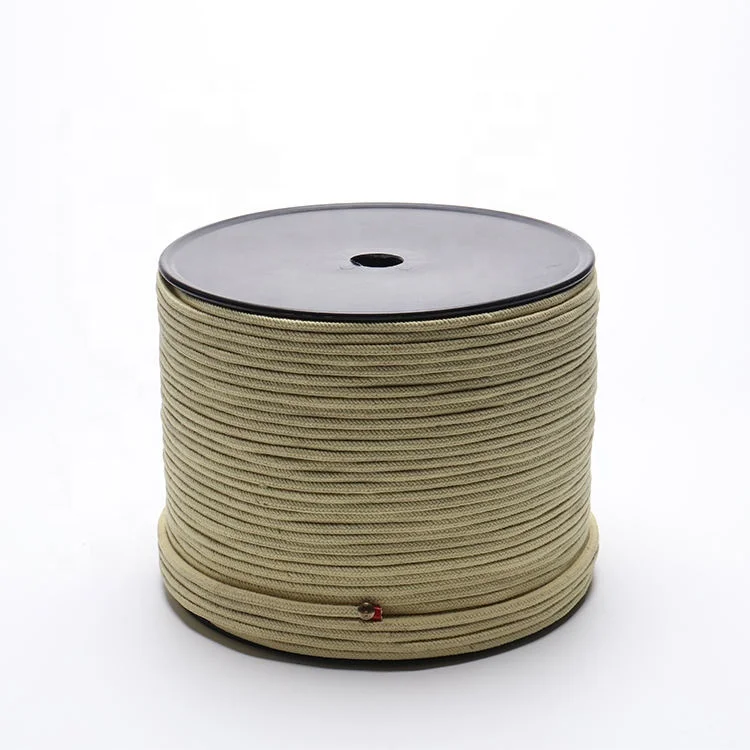 ケブラーロ 耐熱高温アラミド繊維編組ケブラーロープ - Buy 10mm 12mm Fire Retardant Kevlar Aramid ...