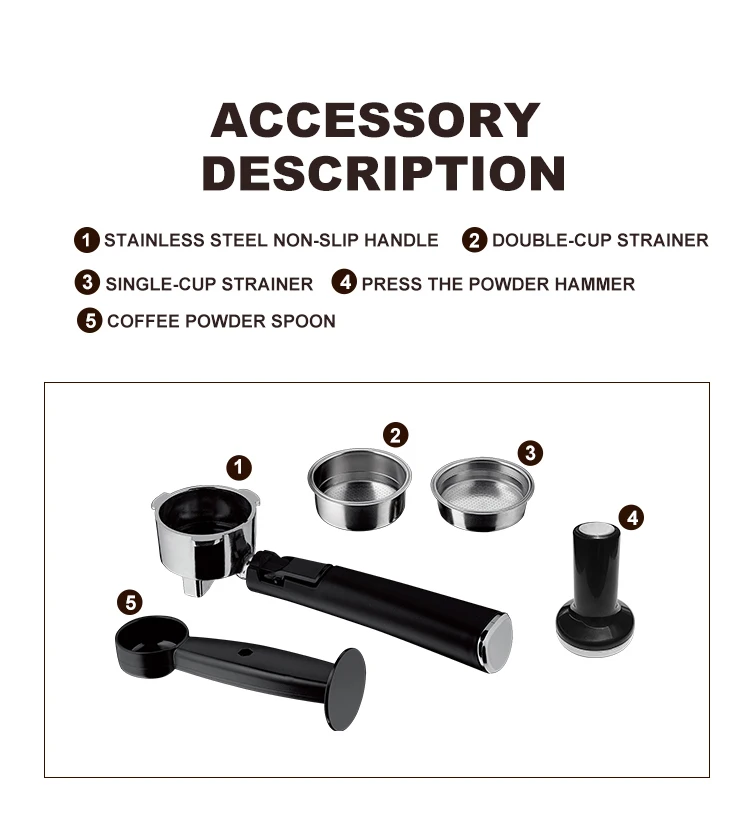 Home Use Espresso Coffee Maker Italian Coffee Machine Germany Coffee ...