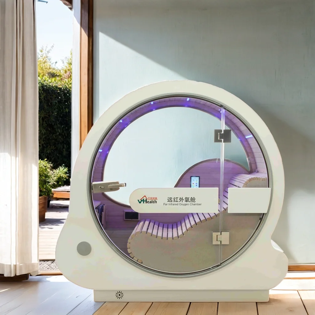 2024 New Design ABS Material Far infrared Sauna Room Oxygen Chamber ...