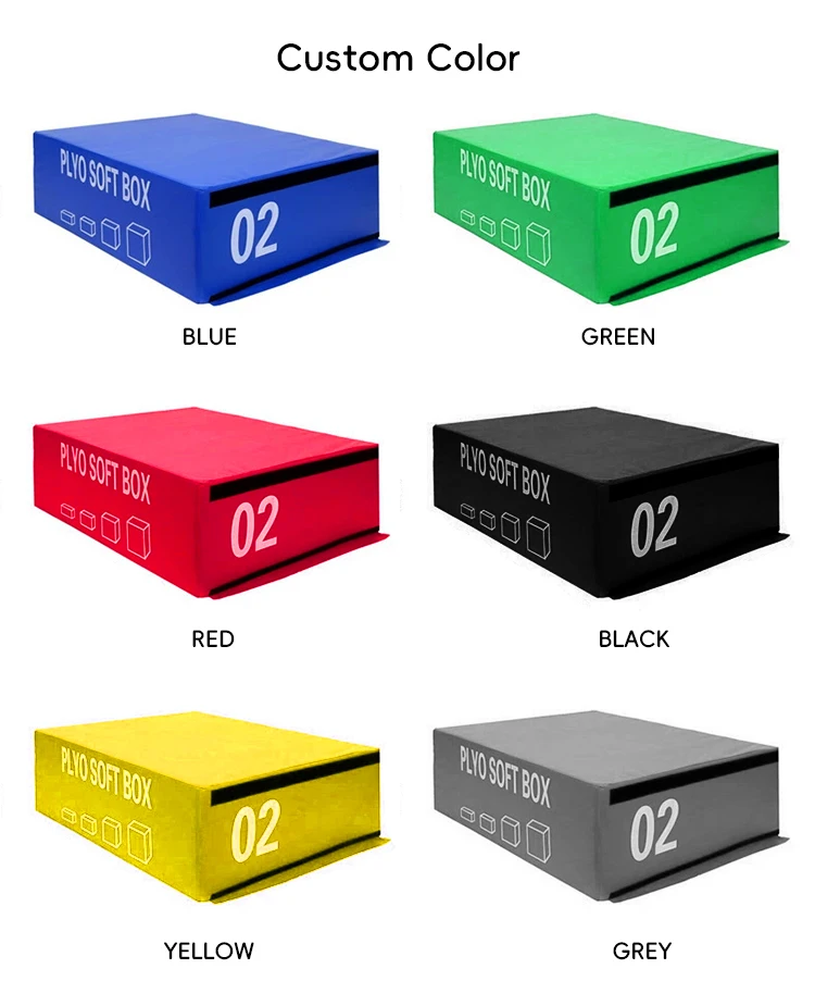 Factory Wholesale Fitness Soft Foam Plyo Box Training Plyometric Boxes ...