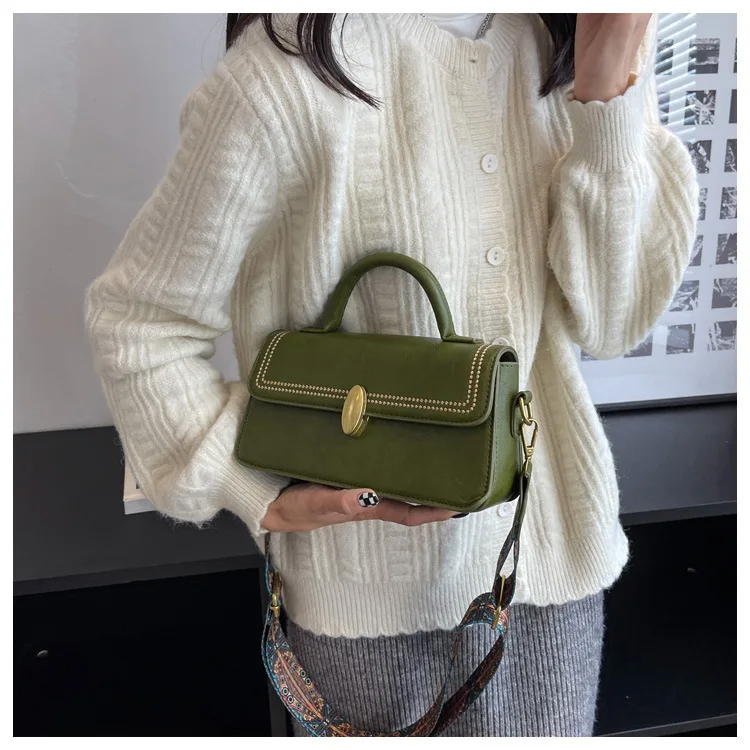 Hot Selling Square Handbags For Women's Branded Crossbody Hand Bags ...