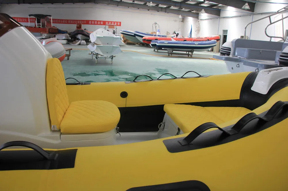 13 Feet Rib Speed Boat Semi Rigid Inflatable Boat Luxury Fishing Boat ...