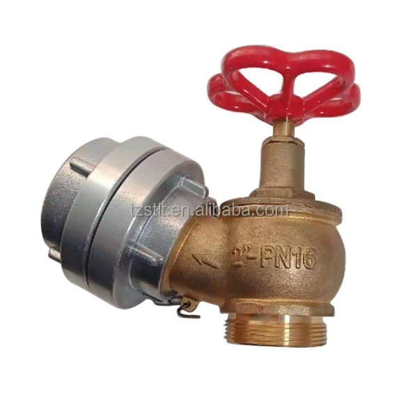 Dn25 11/2inch Brass Fire Hydrant Valve For Fire Fighting Fire Hydrant ...