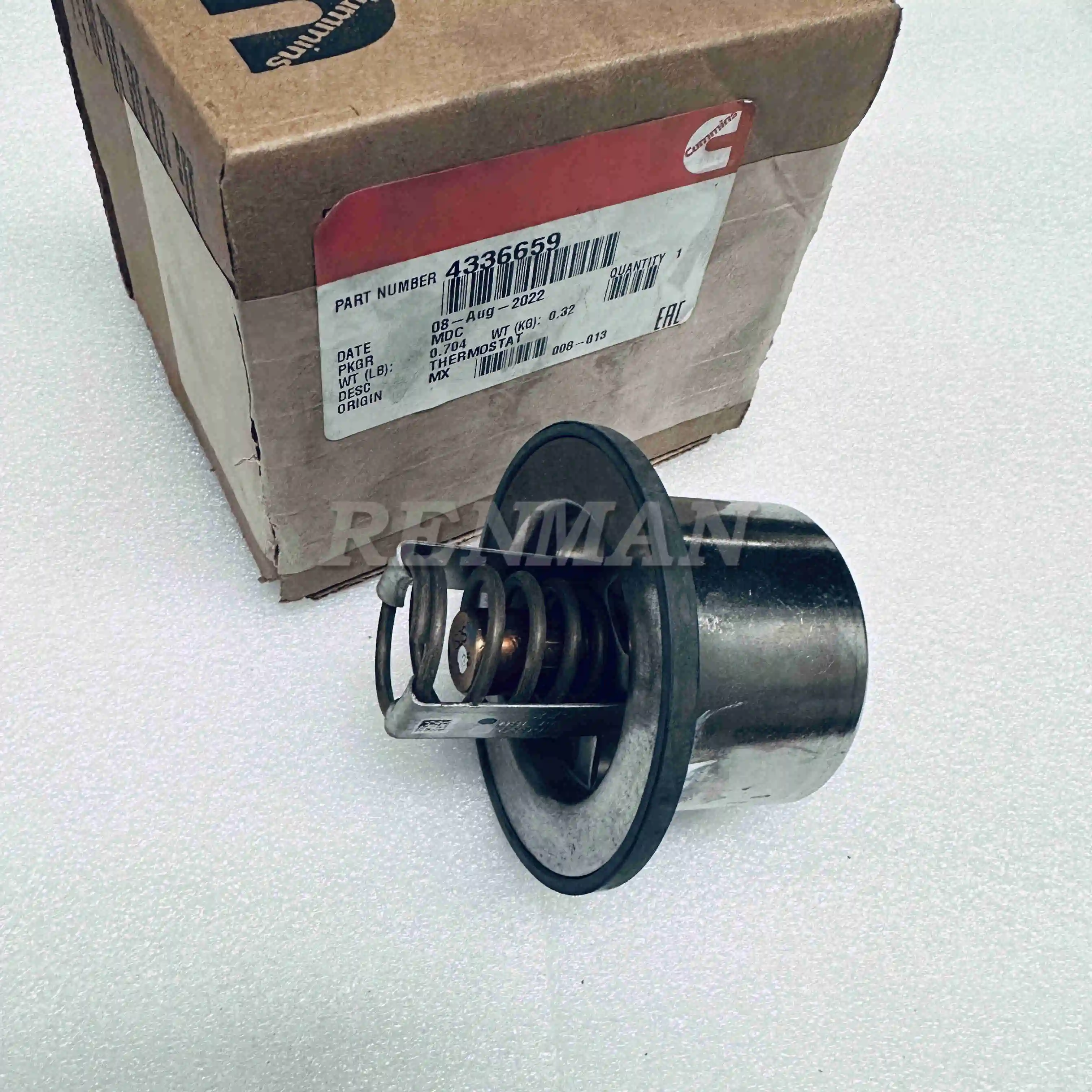 M11 N14 X15 180f Cummins Engine Part Thermostat 4336659 - Buy M11 N14 ...