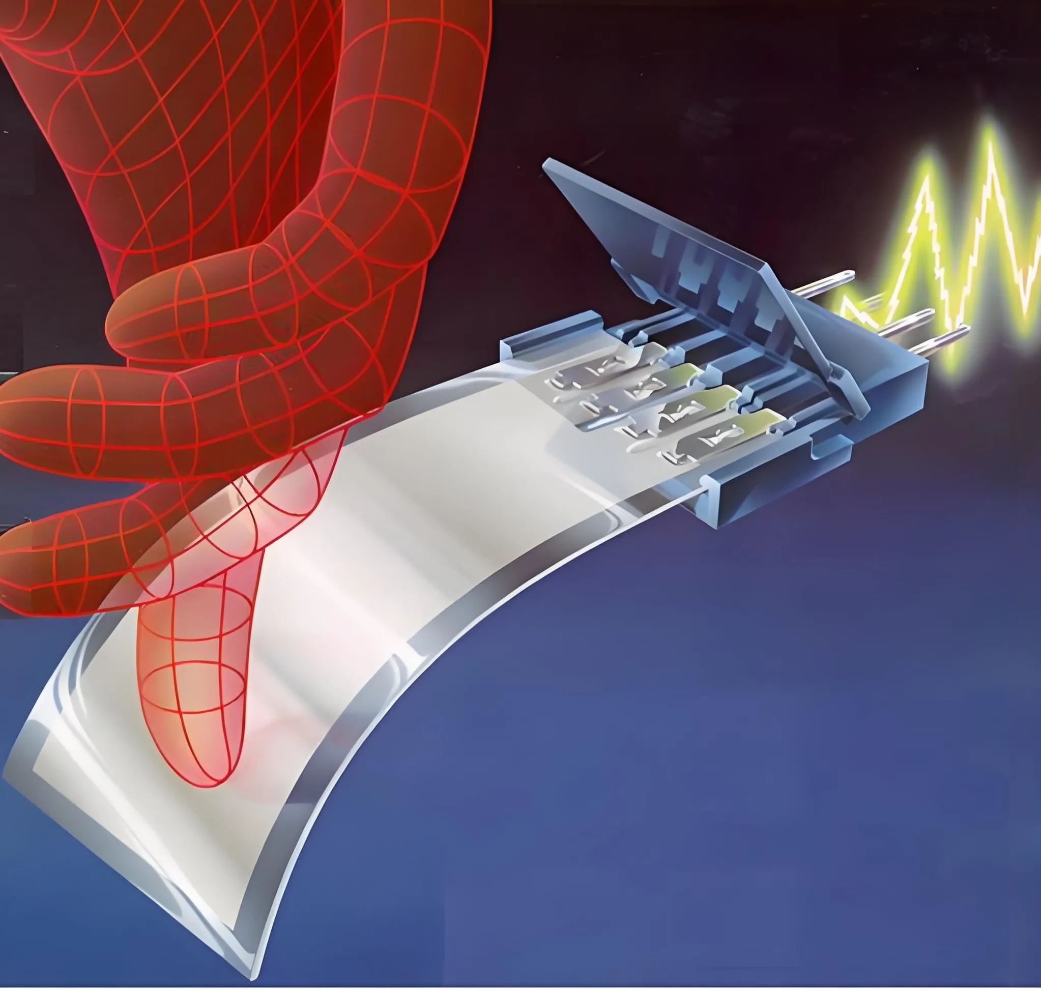 Hot Sale PVDF Piezoelectric Pressure Sensor Film for Linear Measurement ...