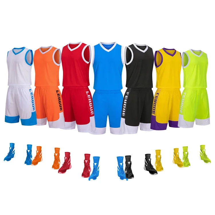 Custom Basketball Uniform For Men Quick Dry Basketball Sportswear Youth ...
