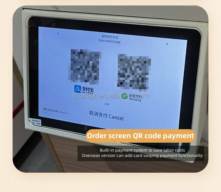 6 Axis Robot Full Robotic Coffee Barista System Coffee Robot Kiosk ...