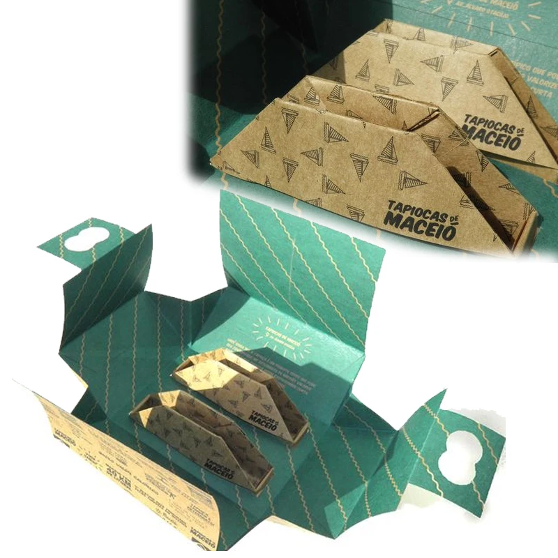 Custom Design Embalagens Para Tapioca Fried Nacho Burrito Taco ...