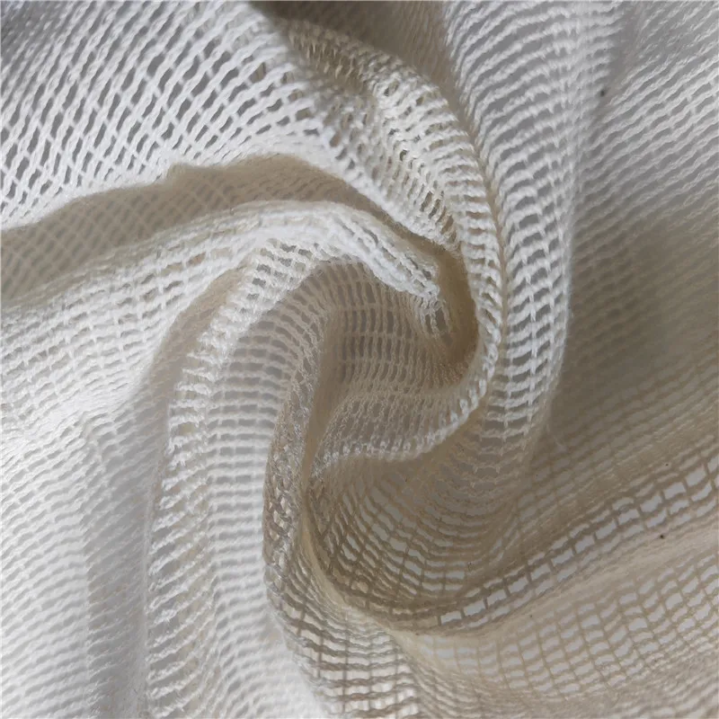 Micro Mesh Cotton Fabric for Tuck Net Pointelle Knit Rib for Cap ...