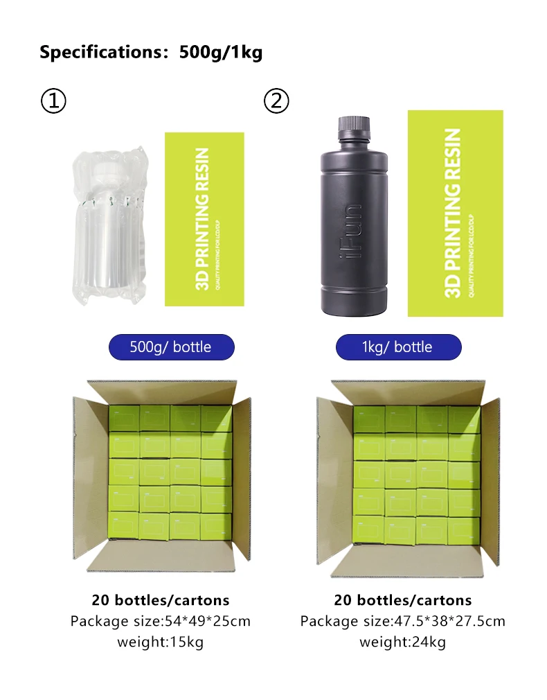 Ifun If3162 Bite Splint Resin For 3d Dental Machine Great Hardness 3d ...