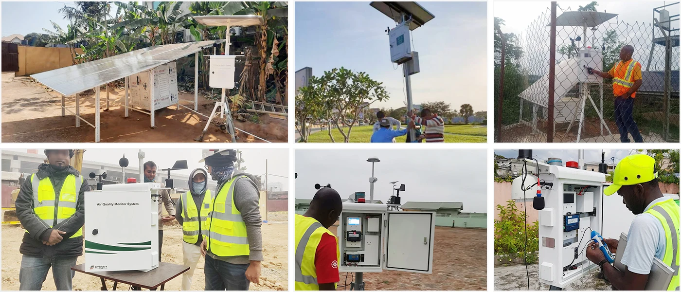 Safewill Dust Monitor System Environmental Monitoring AQMS Environment ...