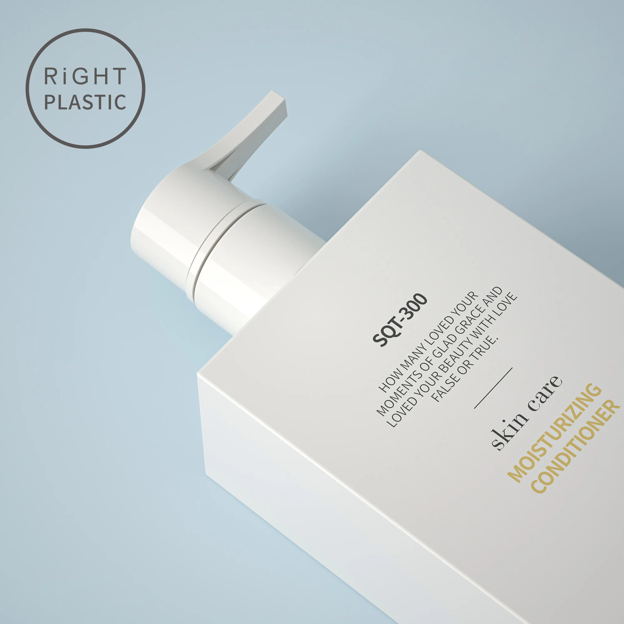 PETG Plastic Cosmetic Packaging - Durable & Customizable