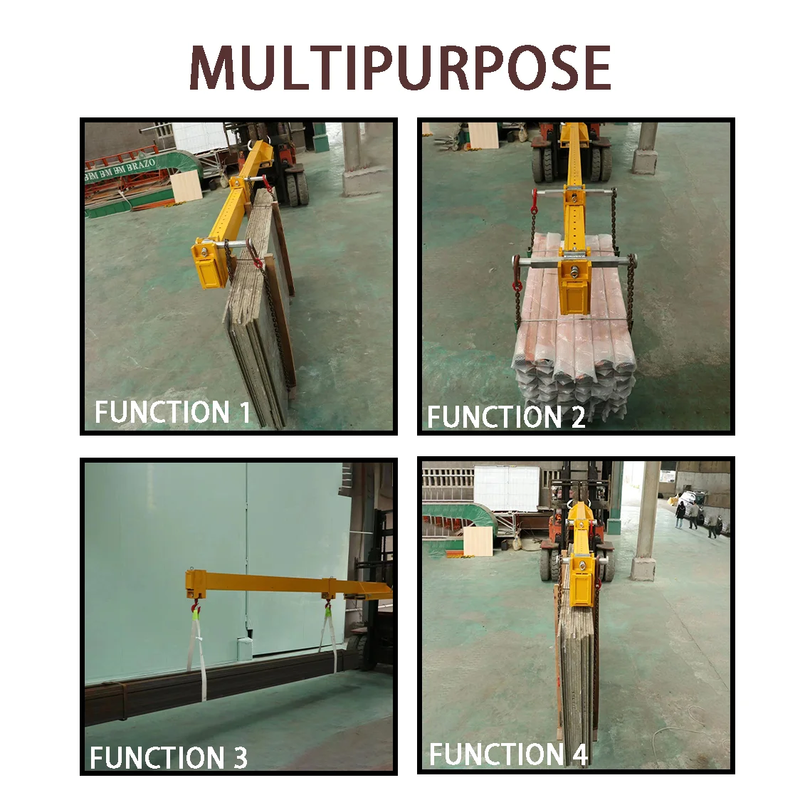 Hot Sale Forklift Attachment Extension Boom Jibs for Loading