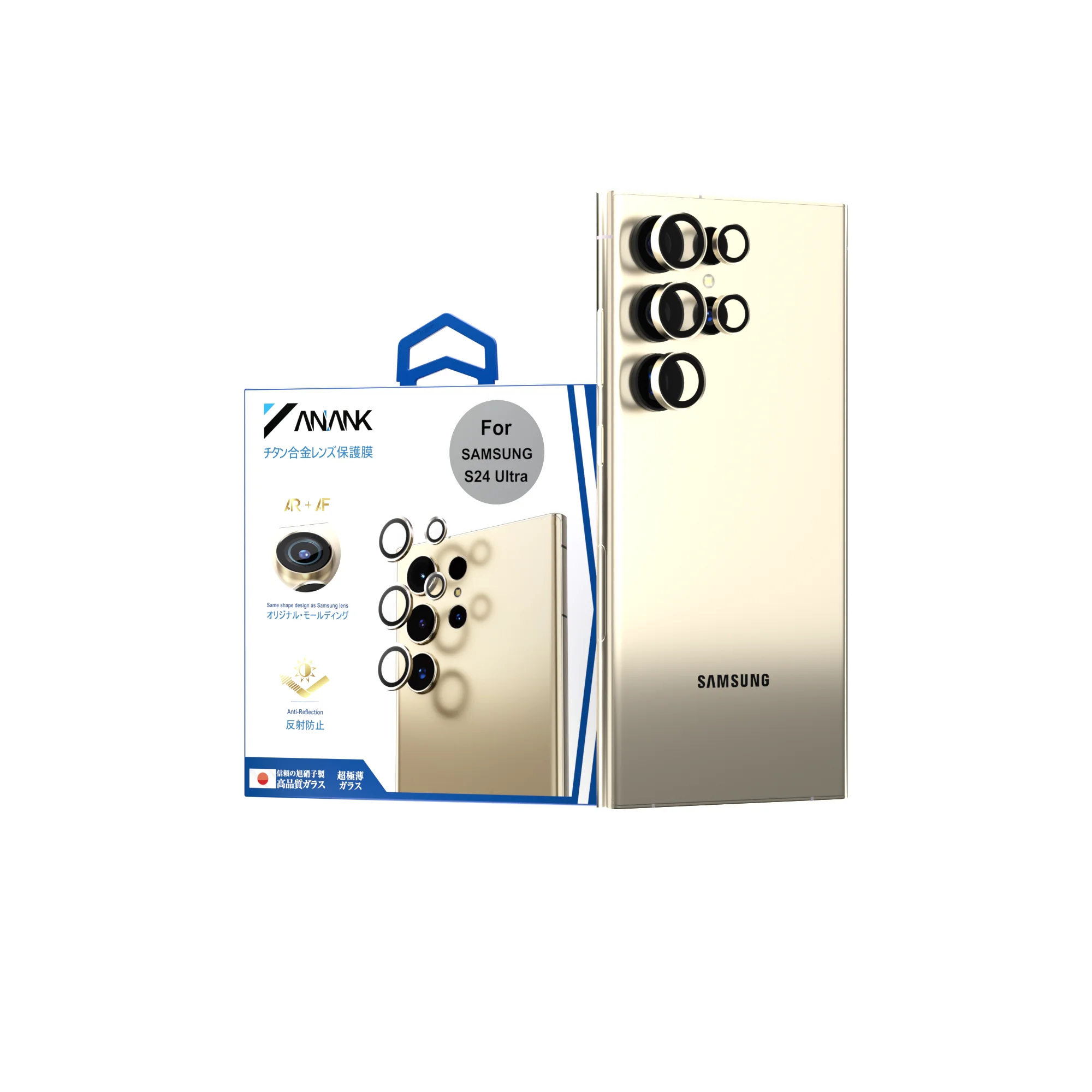 Anank 2024 Pvd Coating Camera Lens Protector Original Titanium Alloy ...