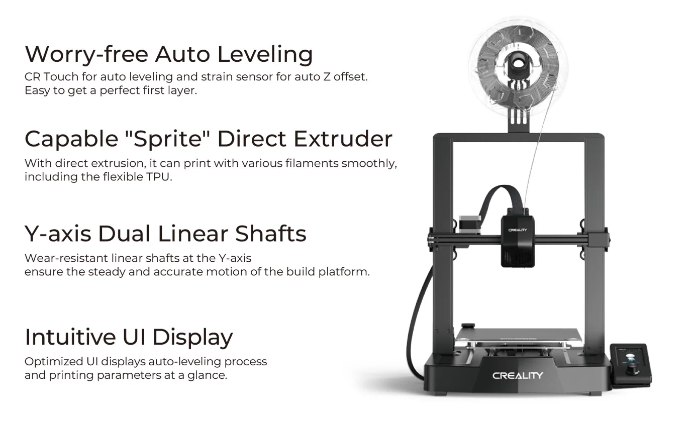 Creality Ender-3 V3 Se Fast Speed 250mm/s All Metal Structure Max Print ...