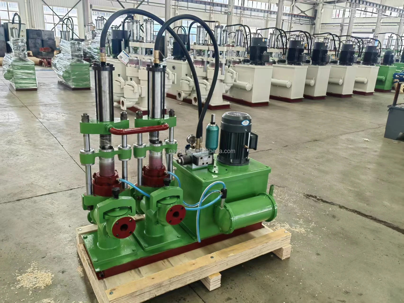 High Pressure Hydraulic Ceramic Slip Piston Pump For Ceramic Clay - Buy ...