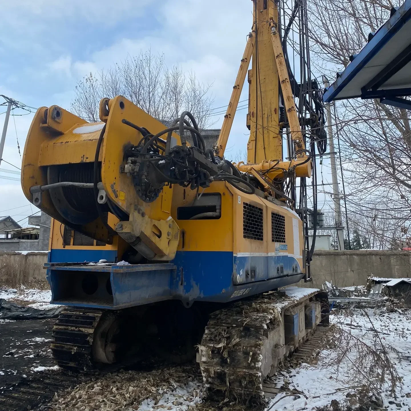 2021 Year Used Bauer BG36 Rotary Drilling Rig Engine Construction ...