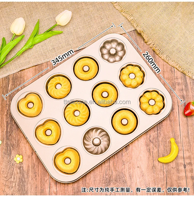 4 Holes/12 Holes Of Four Different Shapes Of Non-stick Carbon Steel ...