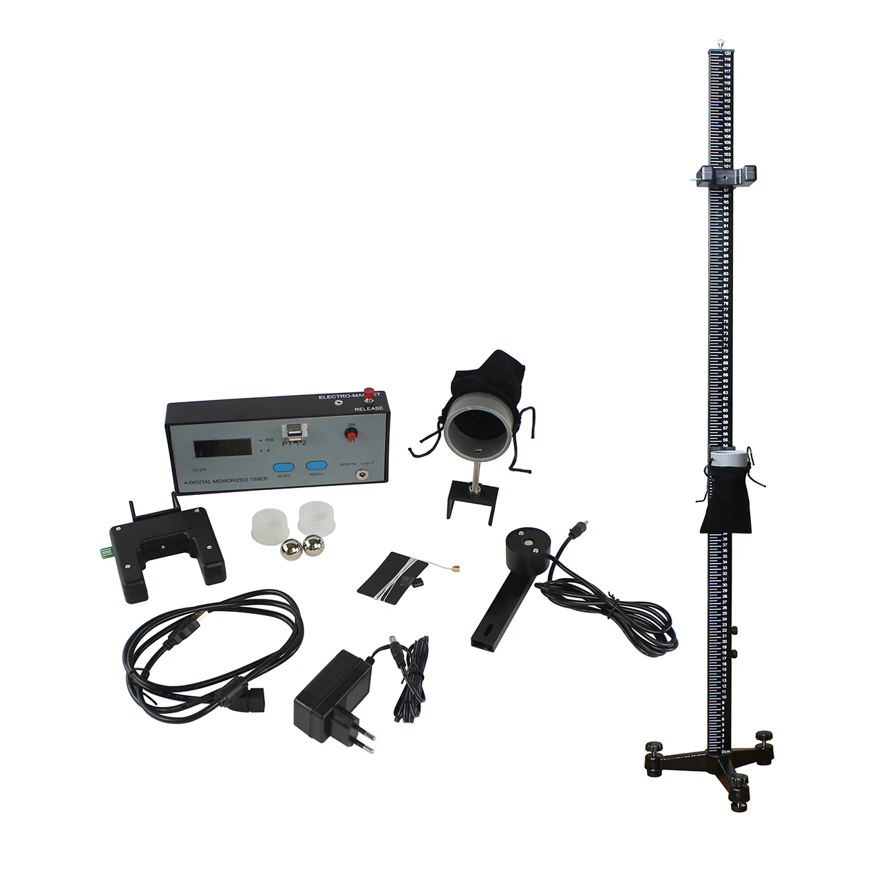 Physics Instrument Photogate Digital Timer Free Fall Apparatus With ...